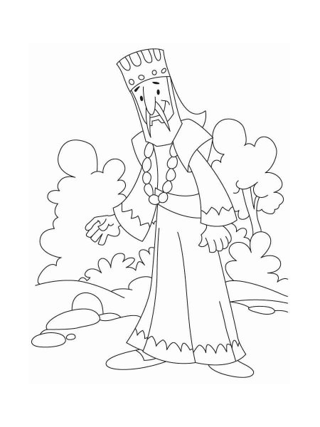 King coloring pages