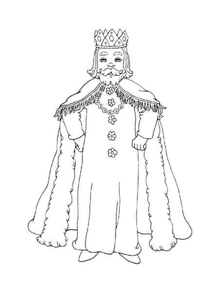 King coloring pages