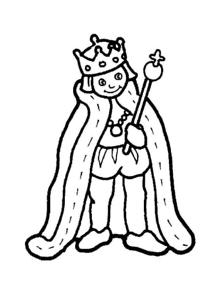 King coloring pages