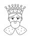 King coloring pages