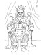 King coloring pages