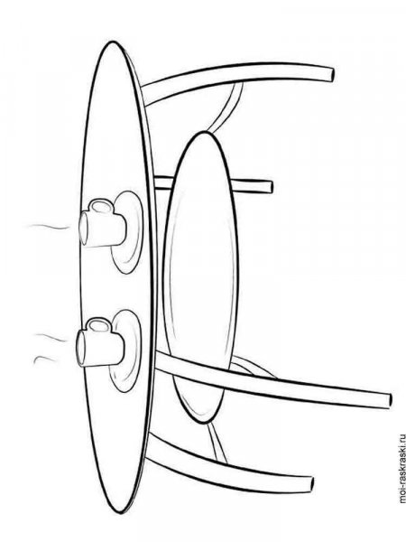 Kitchen Table coloring pages
