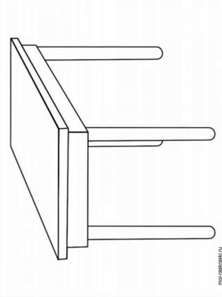 Kitchen Table coloring pages