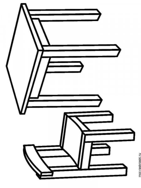 Kitchen Table coloring pages