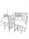 Kitchen Table coloring pages