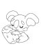 Komala Pokemon coloring pages - Free Printable
