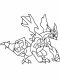 Pokemon Kyurem coloring pages - Free Printable