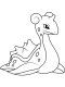 Pokemon Lapras coloring pages - Free Printable