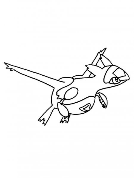 Latias Pokemon Coloring Pages Free Printable