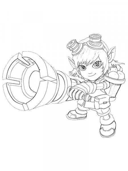 League Of Legends coloring pages