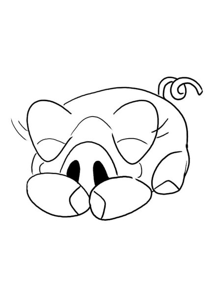 Lechonk Pokemon coloring pages - Free Printable