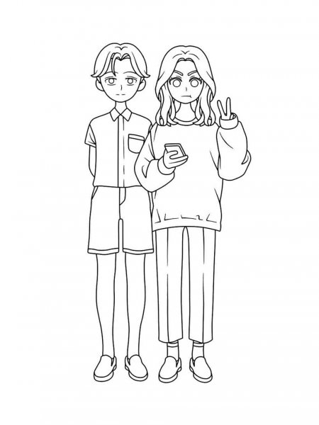 Lily Diary coloring pages