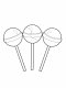 Lollipop coloring pages
