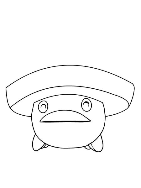 Lotad Pokemon coloring pages - Free Printable