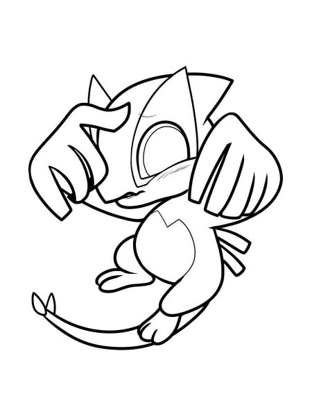 Pokemon Lugia coloring pages - Free Printable