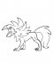 Lycanroc Pokemon coloring pages - Free Printable