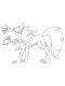 Lycanroc Pokemon coloring pages - Free Printable