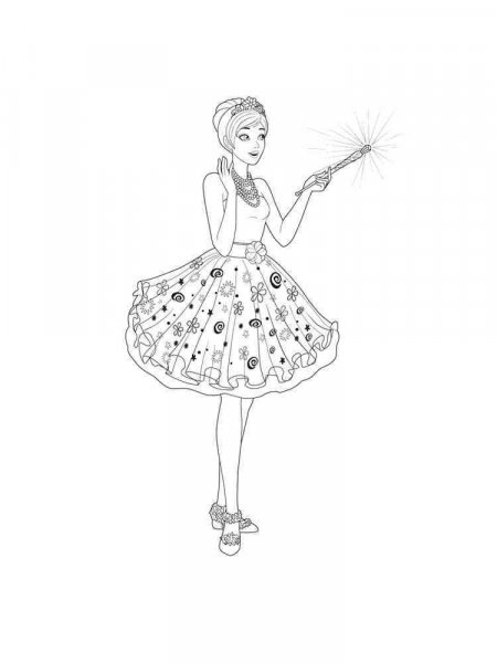 Magic Wand coloring pages