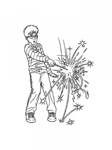 Magic Wand coloring pages
