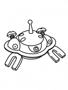Magnezone Pokemon coloring pages