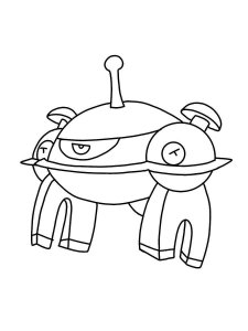 Magnezone Pokemon coloring pages