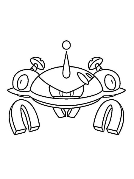 Magnezone Pokemon coloring pages