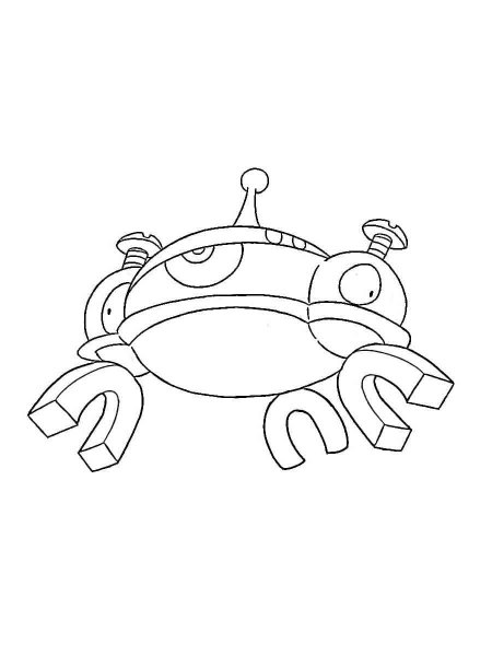 Magnezone Pokemon coloring pages