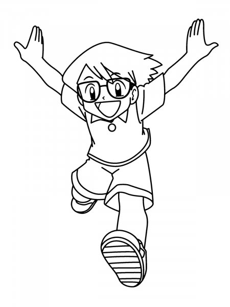 Max Pokemon coloring pages