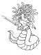 Medusa coloring pages