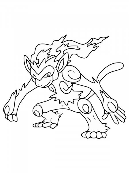 Mega Pokemon coloring pages