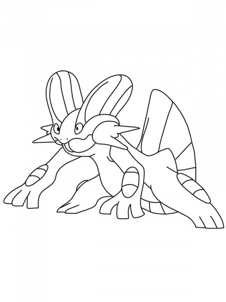Mega Pokemon coloring pages