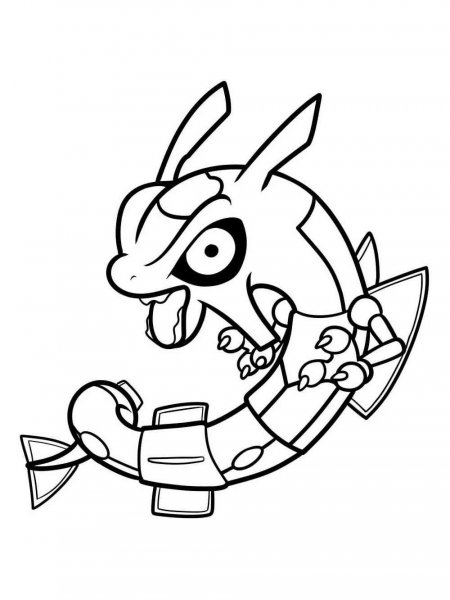 Mega Pokemon coloring pages