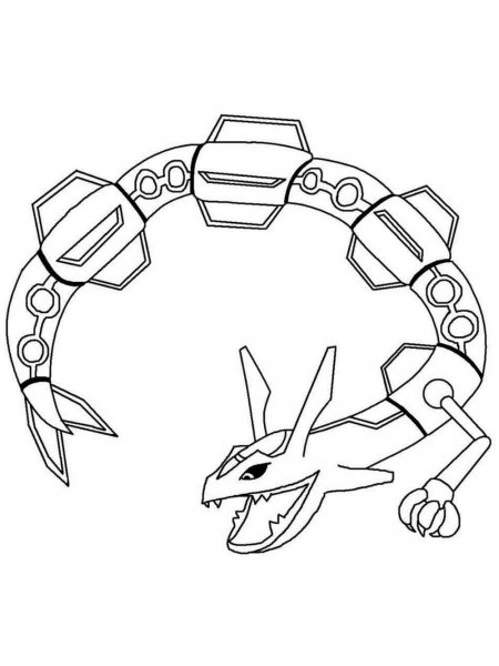 Mega Pokemon coloring pages