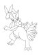 Mega Pokemon coloring pages