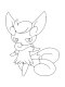 Meowstic Pokemon coloring pages