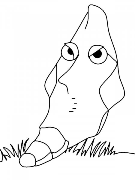 Pokemon Metapod coloring pages - Free Printable