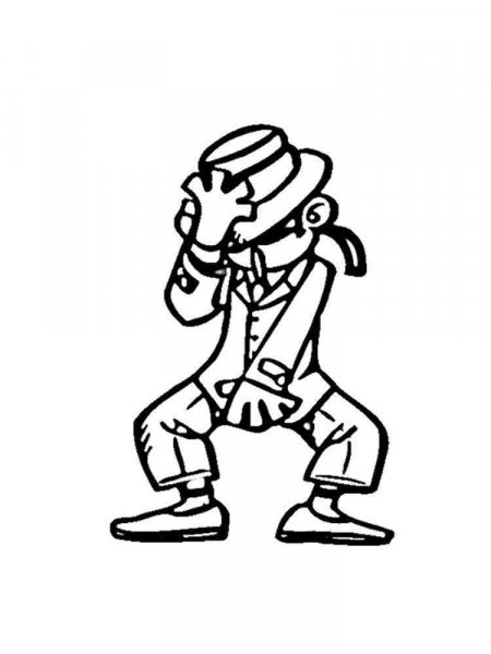 Michael Jackson coloring pages