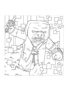 Minecraft Movie coloring pages