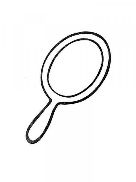 Mirror coloring pages