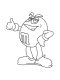 M&M's coloring pages