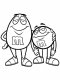 M&M's coloring pages