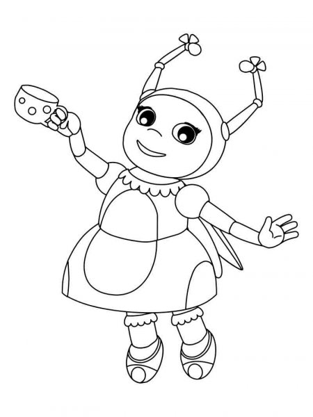 Moonzy coloring pages