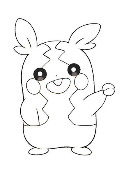 Morpeko Pokemon coloring pages