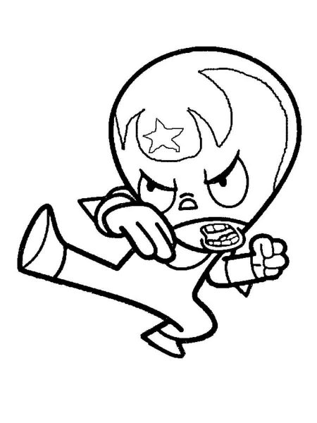 Mucha Lucha! coloring pages