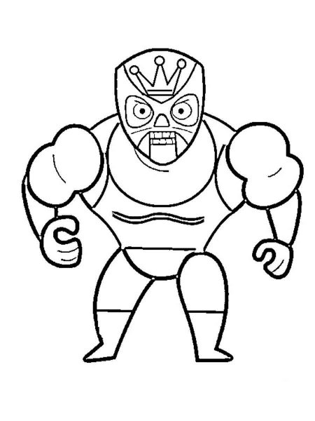 Mucha Lucha! coloring pages