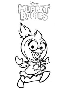 Muppet Babies coloring pages