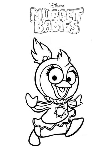 Muppet Babies coloring pages
