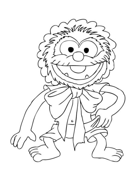 Muppet Babies coloring pages