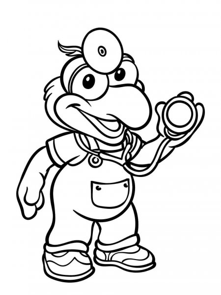 Muppet Babies coloring pages