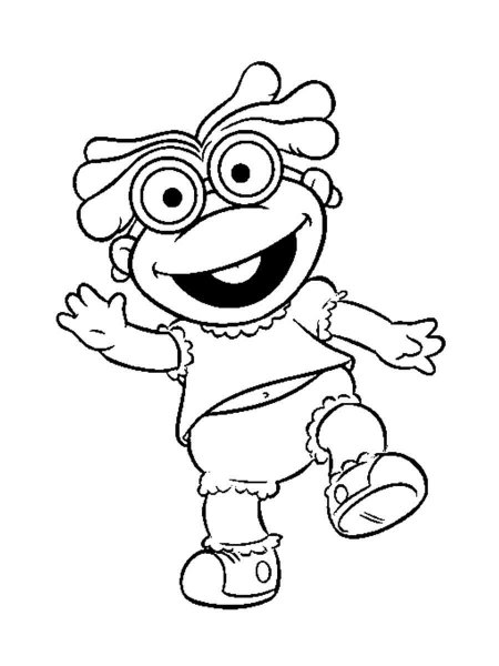 Muppet Babies coloring pages